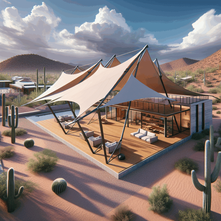 Innovative Shade Sail Designs for Modern Homes - Arizona Shade Sails