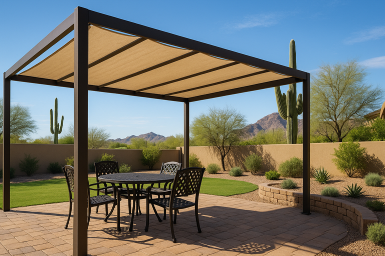 The Ultimate Guide to Installing a Patio Canopy System - Arizona Shade ...
